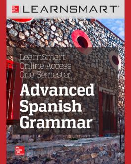 LearnSmart Online Access One Semester for Advanced Spanish Grammar