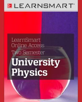 LearnSmart Online Access Two Semester for University Physics