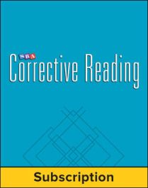 Corrective Reading Decoding Level B1, Core Connection Teacher Materials Package, 6-Year Subscription