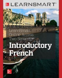 LearnSmart Online Access Two Semester for Introductory French